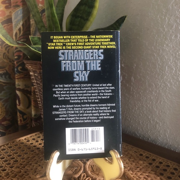 Pocket Books | Accents | Star Trek Strangers From The Sky Margaret ...